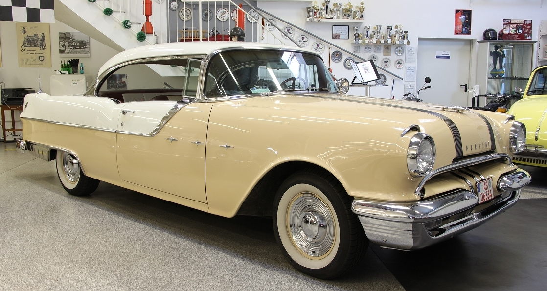 Oldtimer 1955 Pontiac Star Chief Catalina Hardtop Coupé - Automarkt ...