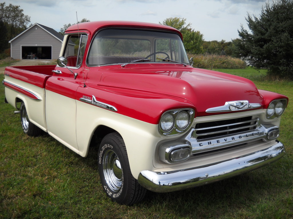 58er Chevy Apache Pick uP Long Bed - Automarkt - AmeriCar - Das Online ...