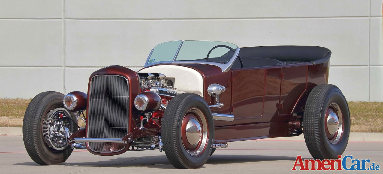 1927er Ford Model T Touring Street Rod: Voodoo Doll - Customs and Rods ...