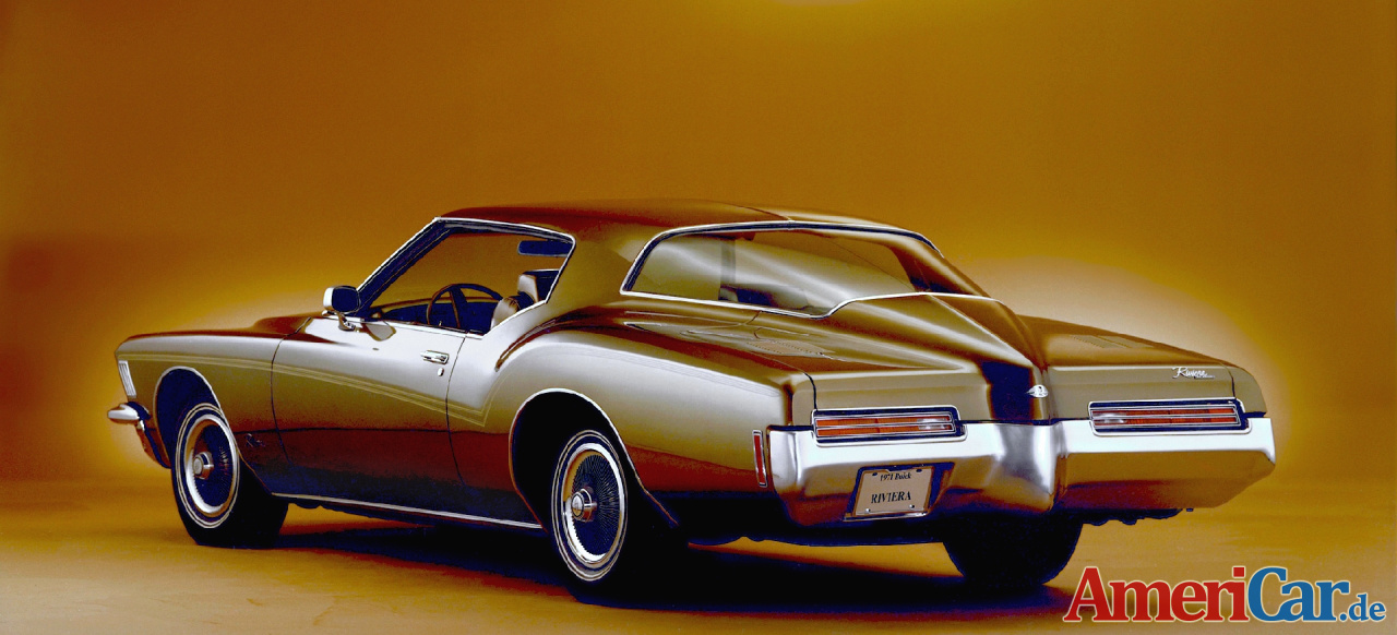 1971–'73er Buick Riviera „Boattail“: Rückblick 50 Jahre Boattail ...