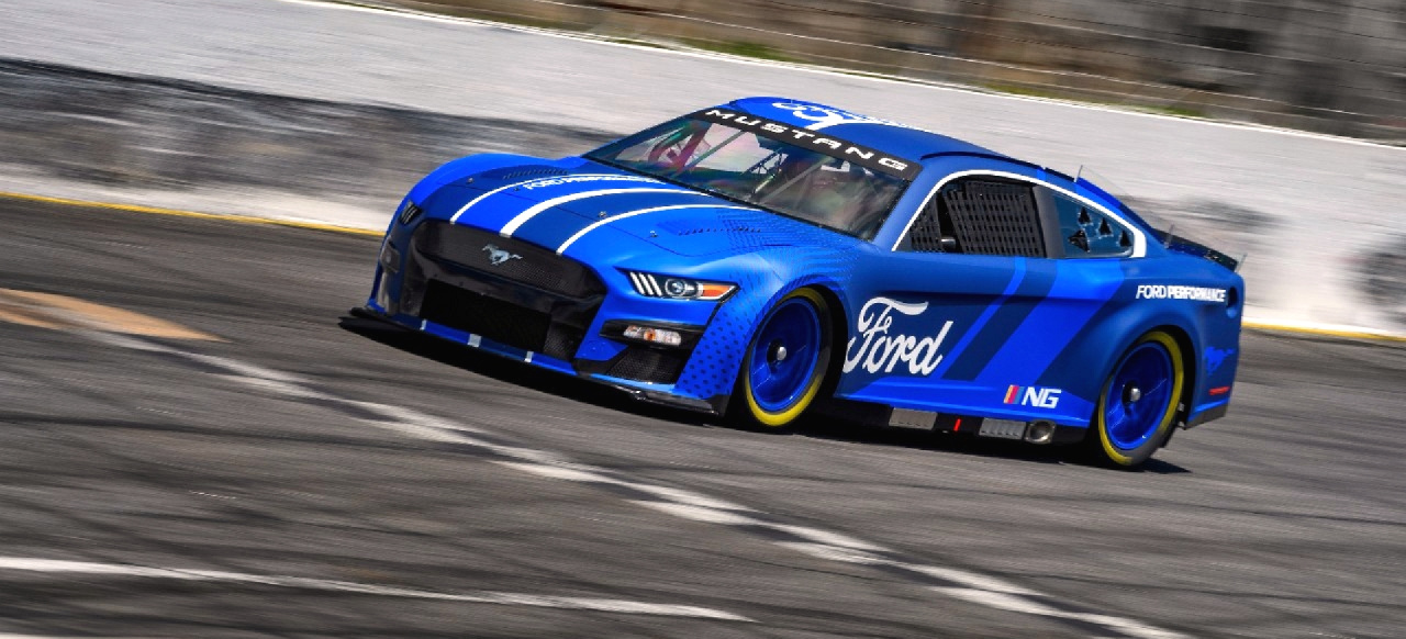 Premiere: 2022er Ford Mustang NASCAR Cup Series - News - AmeriCar - Das ...
