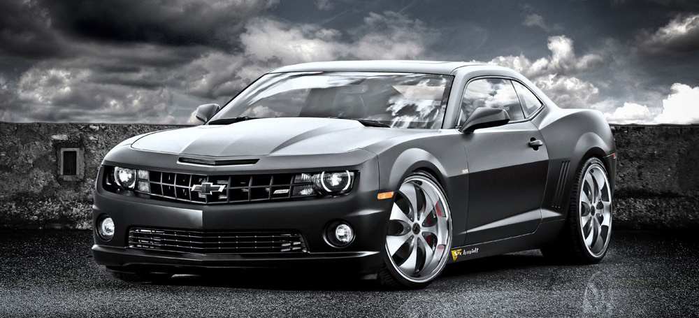 2023 Camaro SS Weiß Schwarze Felgen
