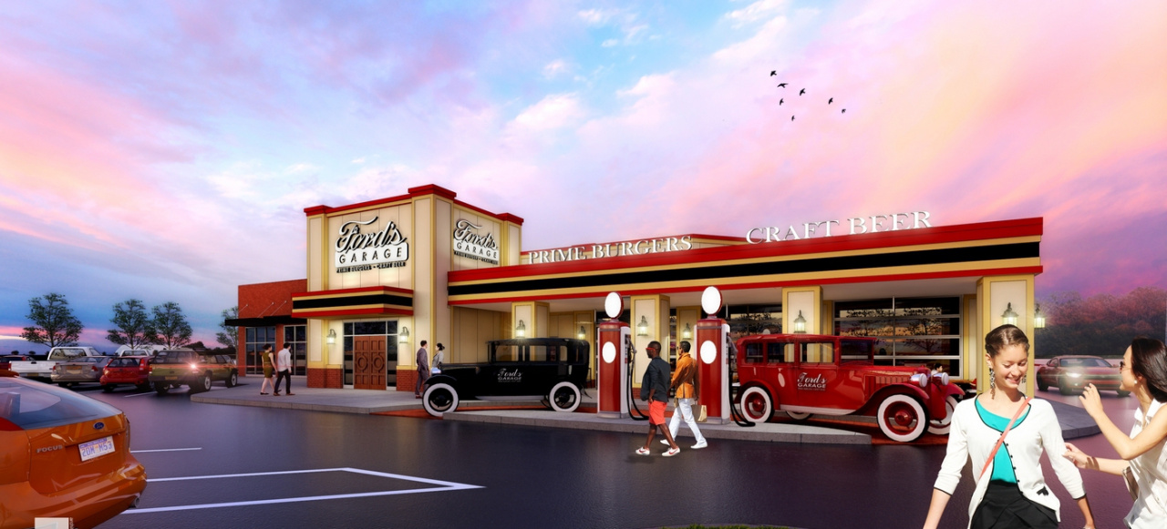 Restaurant im Werkstatt-Style: Ford's Garage kommt in die Detroit Area ...