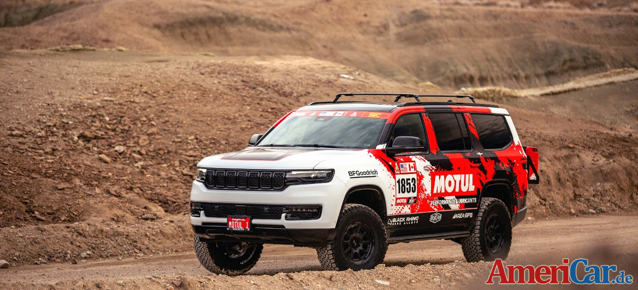 Motul ist offizieller Schmierstoffsponsor der Rallye Dakar: Motul Jeep ...