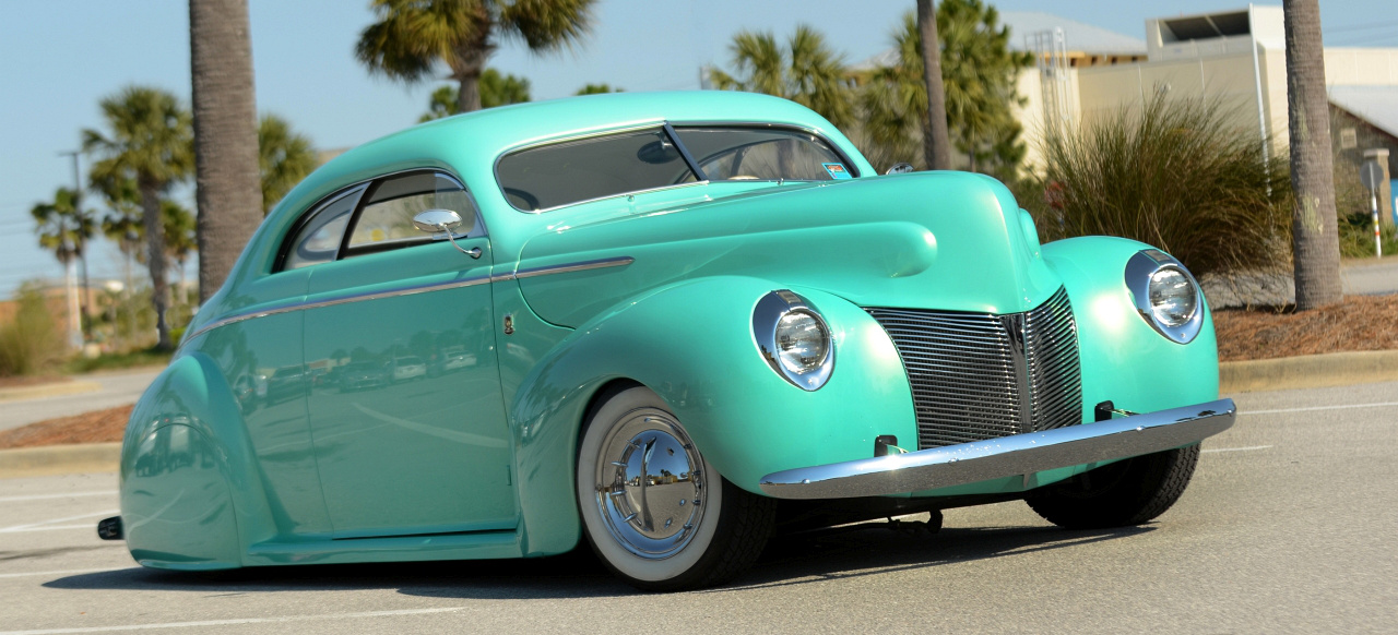 Made by Custom-Car Bauer und TV-Star Rick Dore: 1940 Mercury Coupe ...