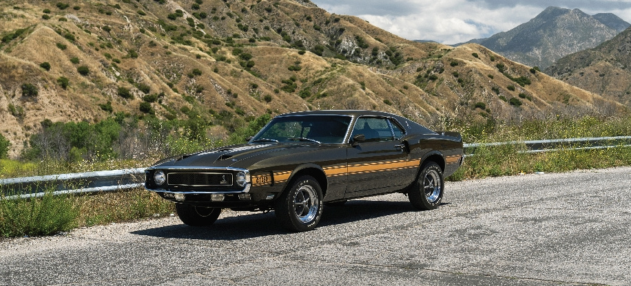 Seltener Hertz-Mustang: 1969er Ford Mustang Shelby GT350 H: Rent a ...