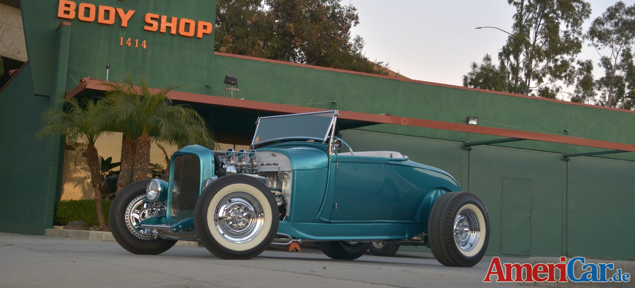 1929er Ford Hot Rod mit 401 ci Buick Nailhead Power: Valley Style ...