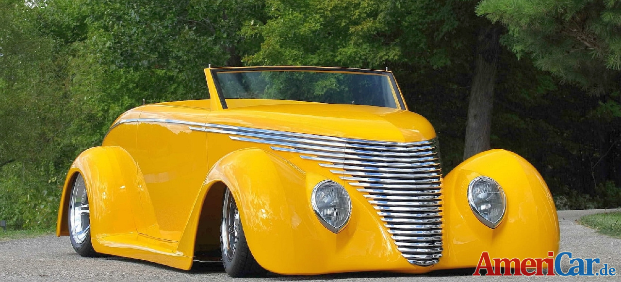 America's Most Beautiful Roadster - 1937er Ford Street Rod: Boyd ...