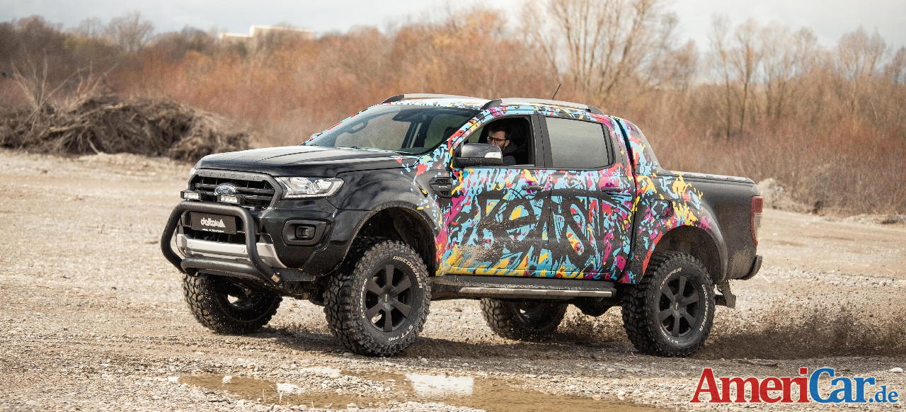 Raptor Look für alle Ranger: Ford Ranger mit massiver Höherlegung und ...
