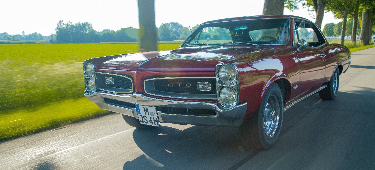 Starkes Auto in zarten Händen: 1966er Pontiac GTO: Girlpower ...