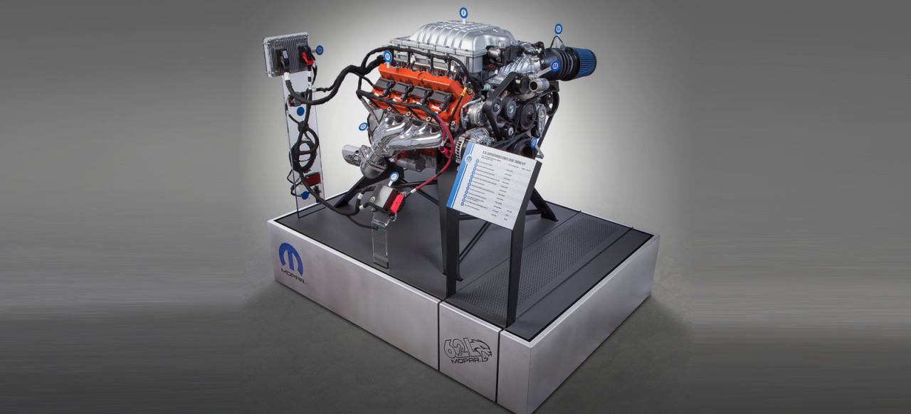 Mopar Crate Engine: Aus dem Hellcat kommt der Hellcrate: 707 PS V8 als ...