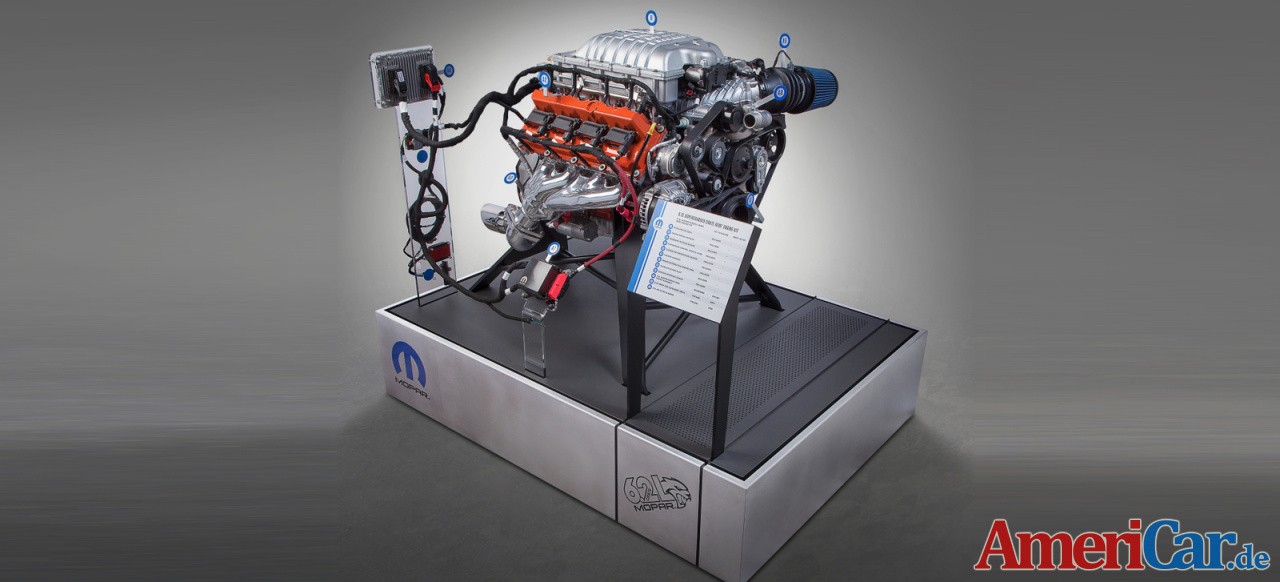 Mopar Crate Engine: Aus dem Hellcat kommt der Hellcrate: 707 PS V8 als ...