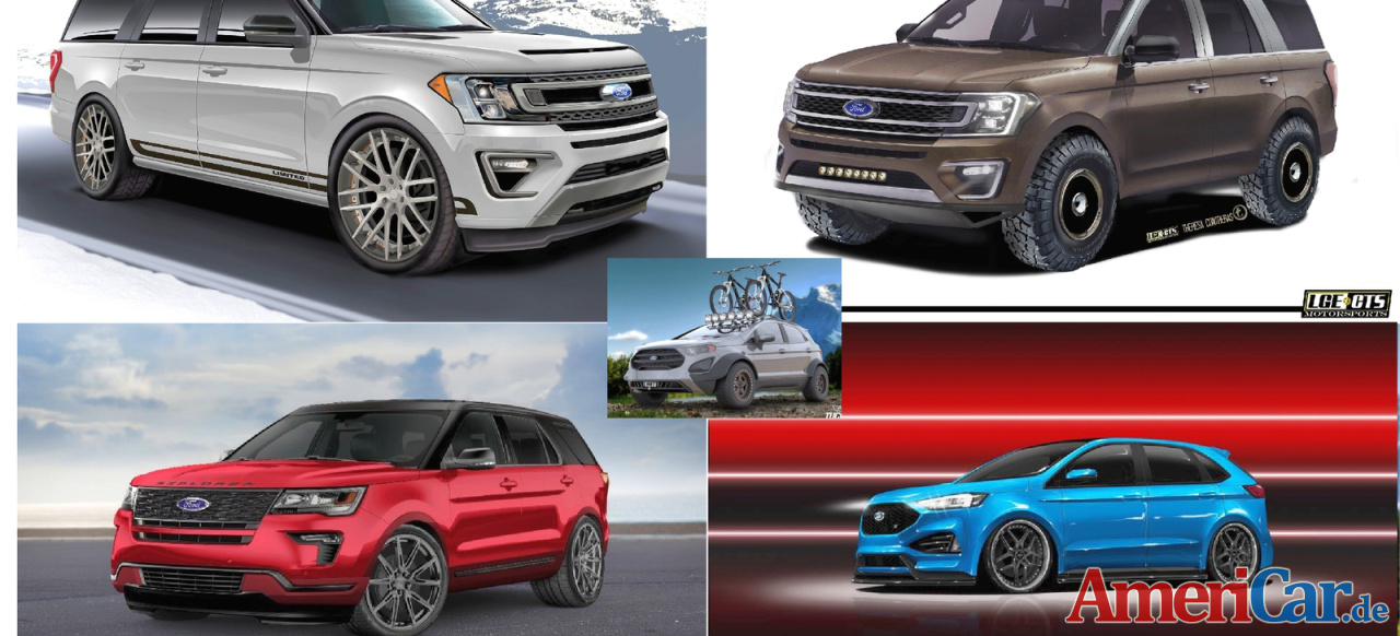 SEMA Show 2018: Ford zeigt fünf Custom SUVs - News - AmeriCar - Das ...