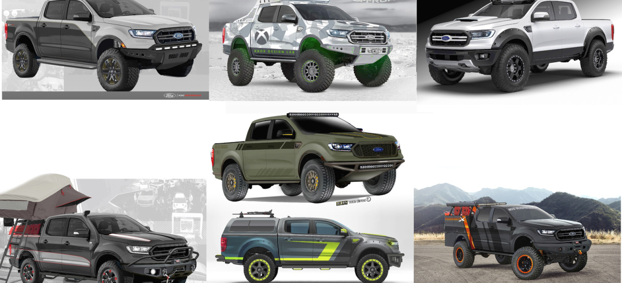 SEMA Show 2018: Ford Ranger Show Cars - News - AmeriCar - Das Online ...