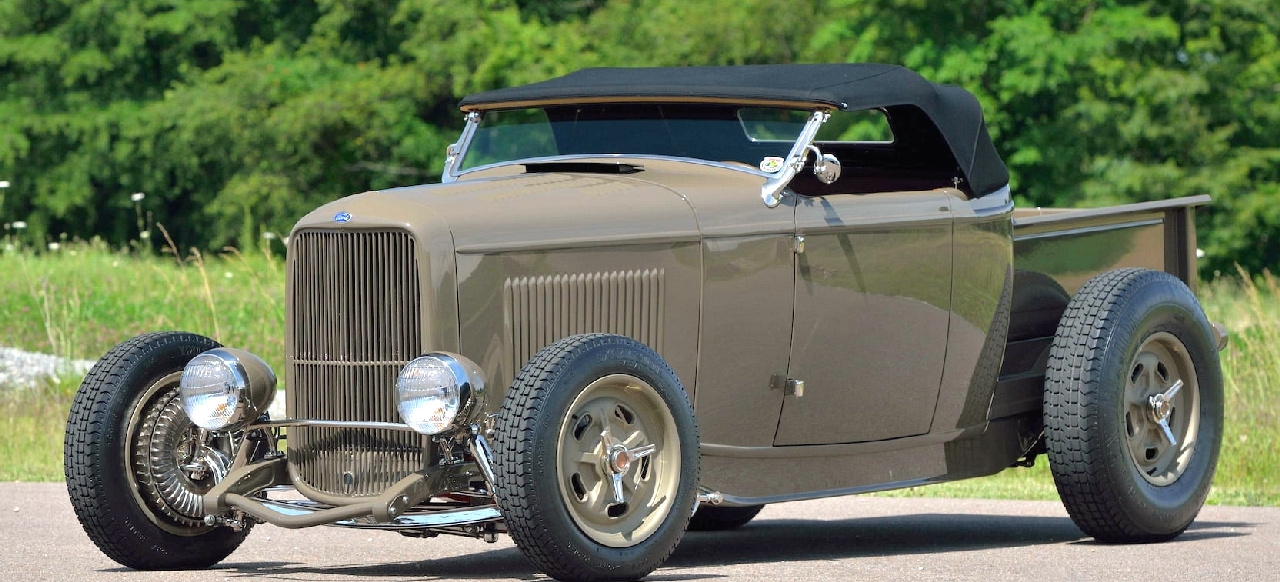 1932er Ford Roadster Pickup Hot Rod: Mudstone - Customs and Rods ...