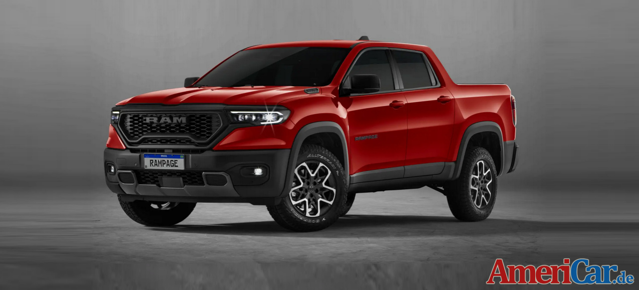 Mini-Ram: So sieht der 2024er RAM Rampage aus - News - AmeriCar - Das ...