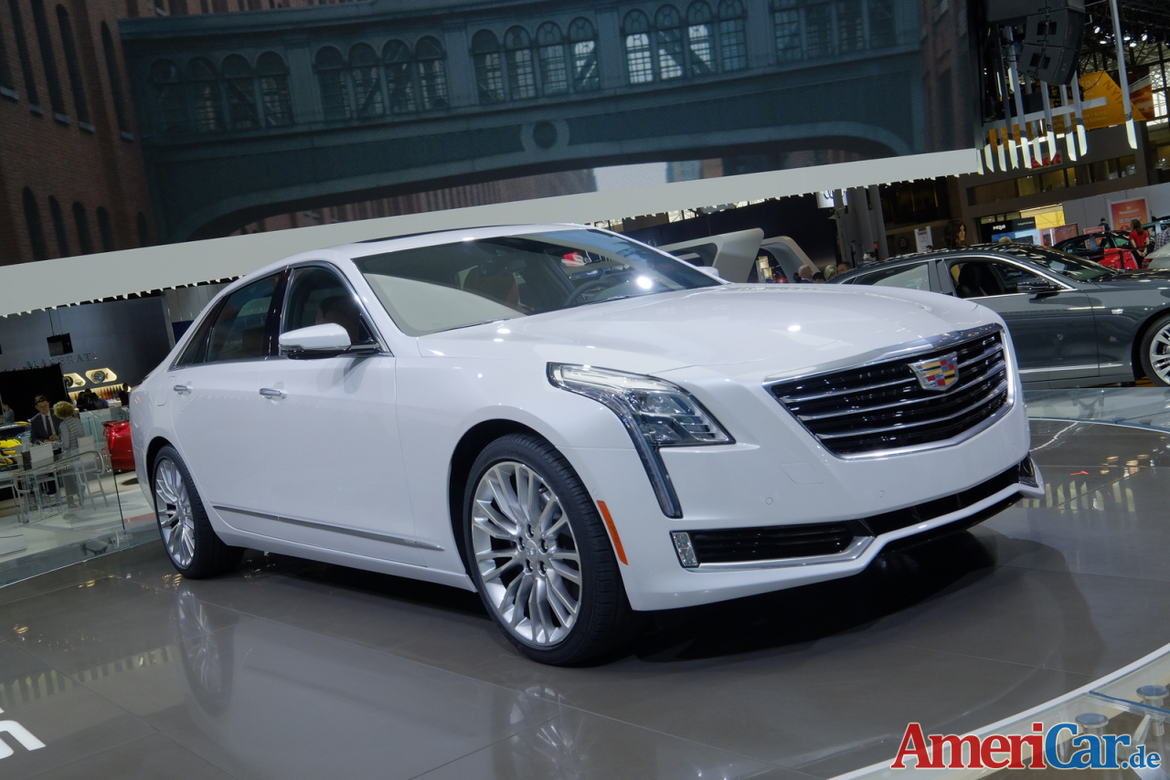Neue Limousine: Cadillac erweitert mit dem CT6 die Modellpalette nach ...