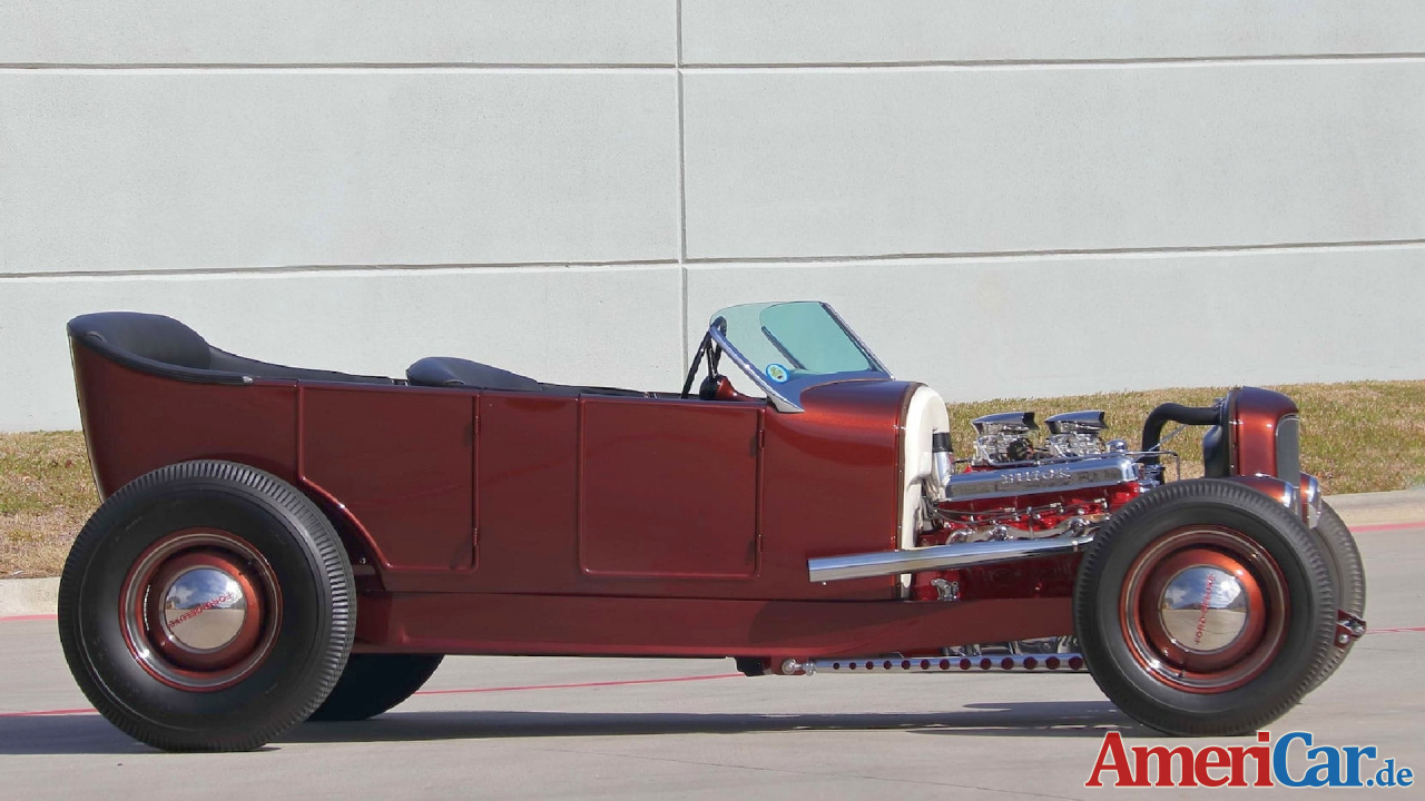 1927er Ford Model T Touring Street Rod: Voodoo Doll - Customs and Rods ...