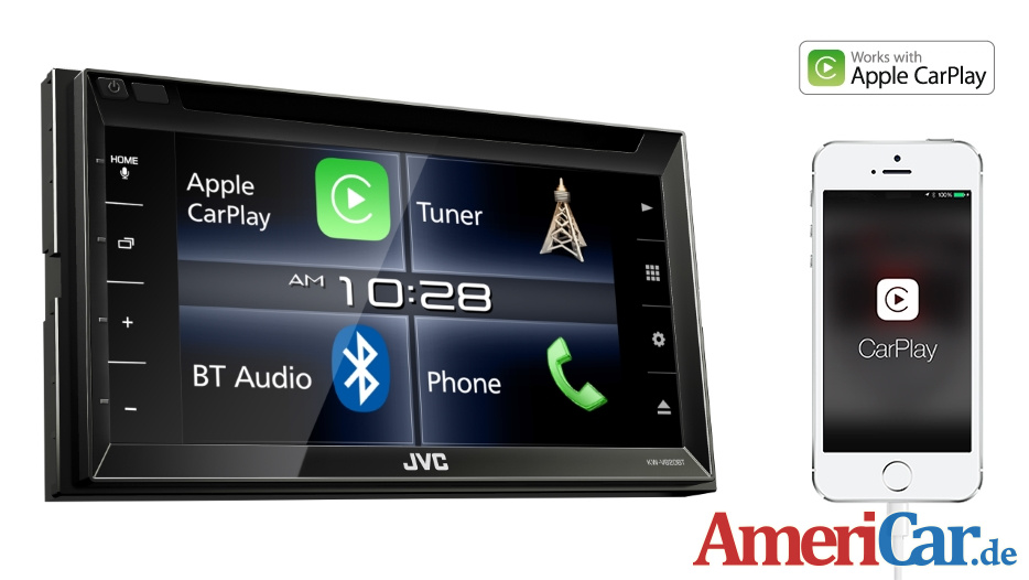 Neuer Doppel-DIN-Moniceiver mit 6,8-Zoll Hochglanz-Touch-Screen: Multimedia-Receiver JVC KW ...