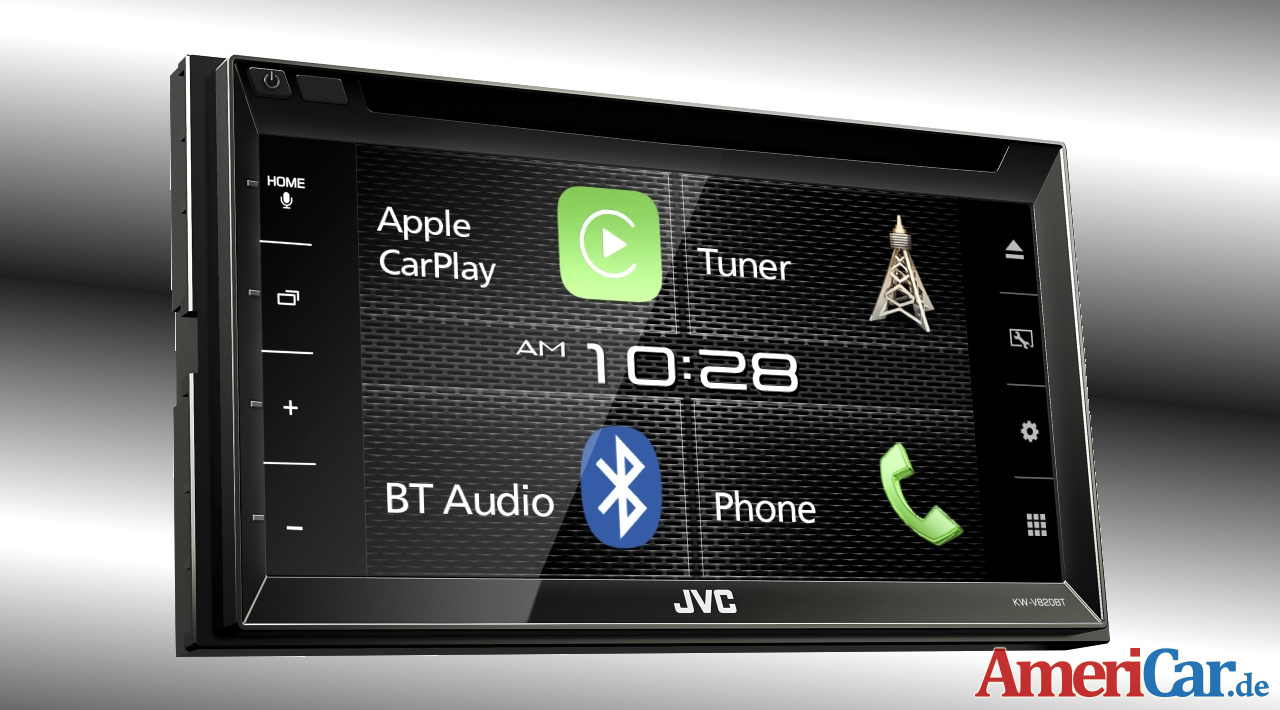 Neuer Doppel-DIN-Moniceiver mit 6,8-Zoll Hochglanz-Touch-Screen: Multimedia-Receiver JVC KW ...