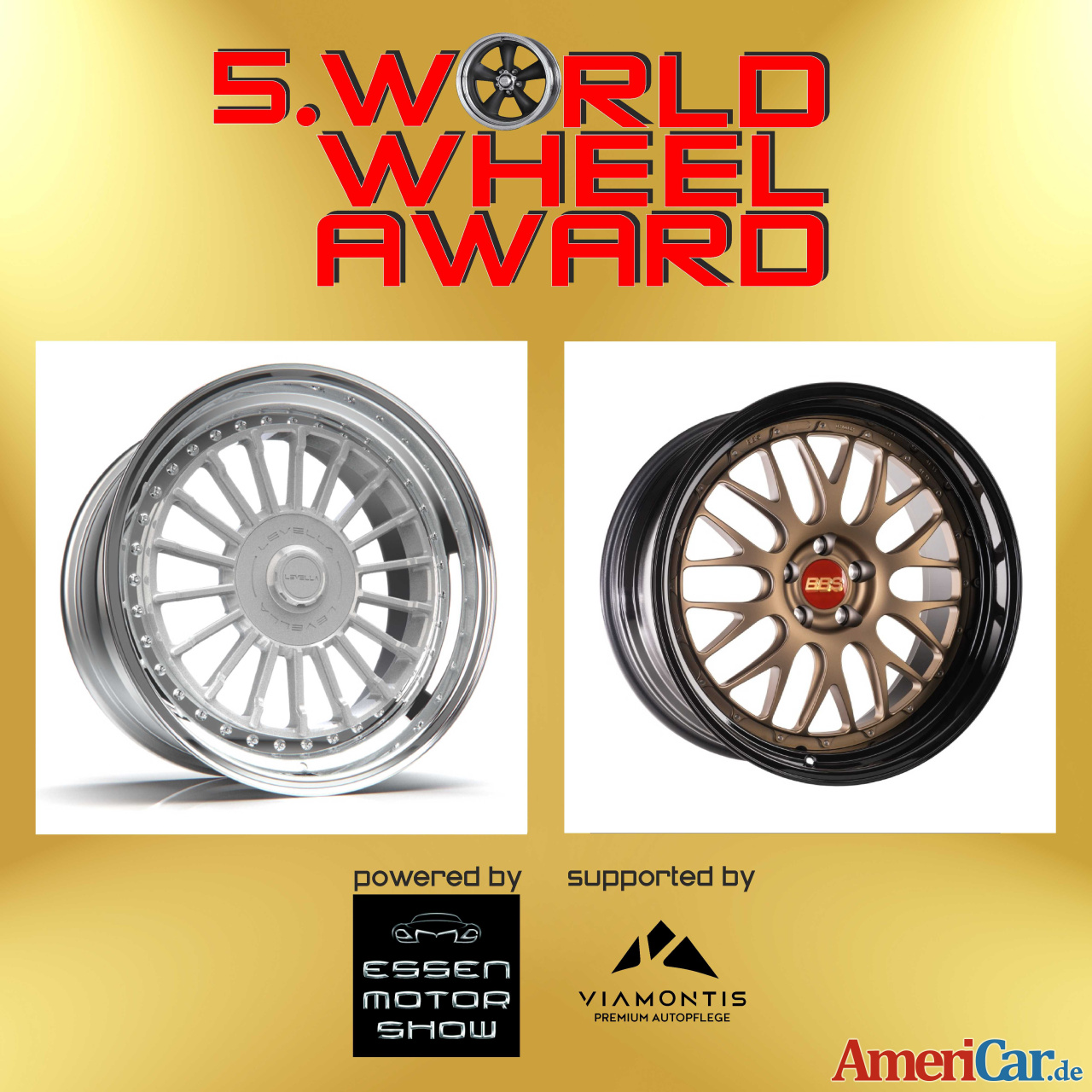 5. WORLD WHEEL AWARD powered by Essen Motor Show supported by Viamontis ...