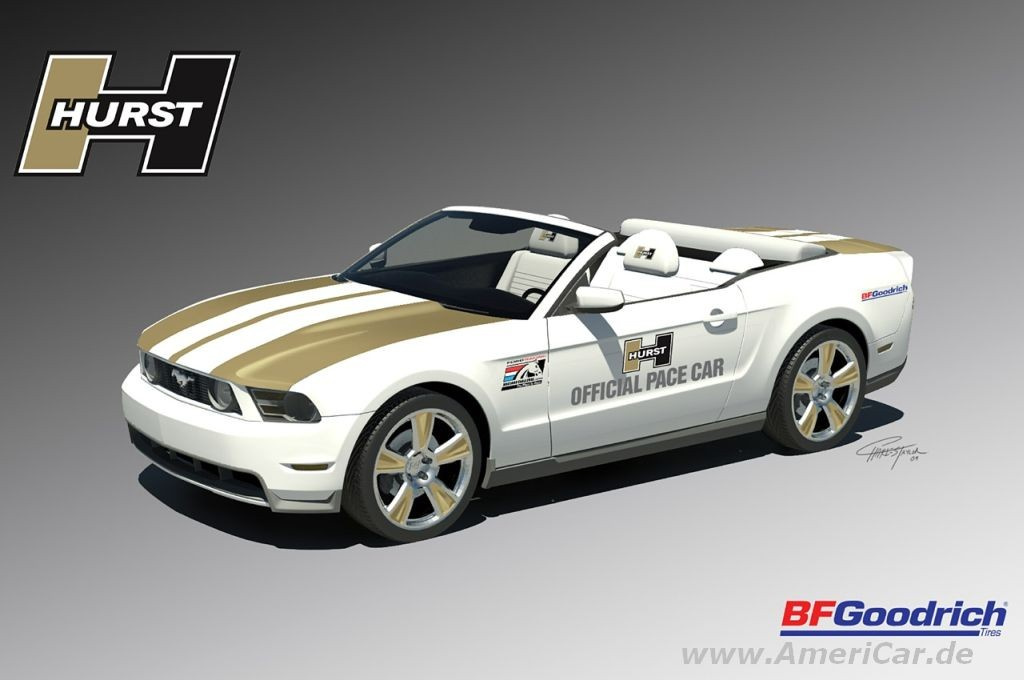 Hurst Mustang als Pace Car: 2010 Ford Mustang Hurst Convertible - News ...