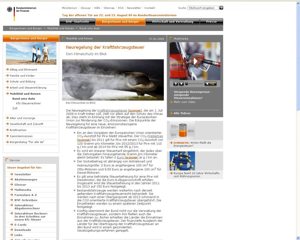 Seit 1. Juli gilt die neue Autosteuer - News - AmeriCar - Das Online ...