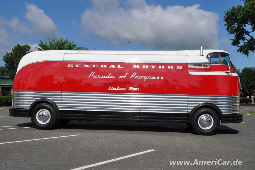 5 Mio $: GM Futurliner als teuerste Ebay Auction: Parade of Progress ...