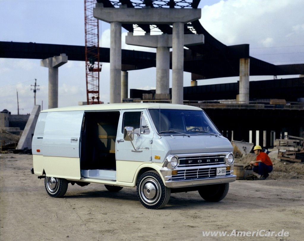 Der Ford E-Series Van feiert 50. Geburtstag! AmeriCar.de zeigt die ...