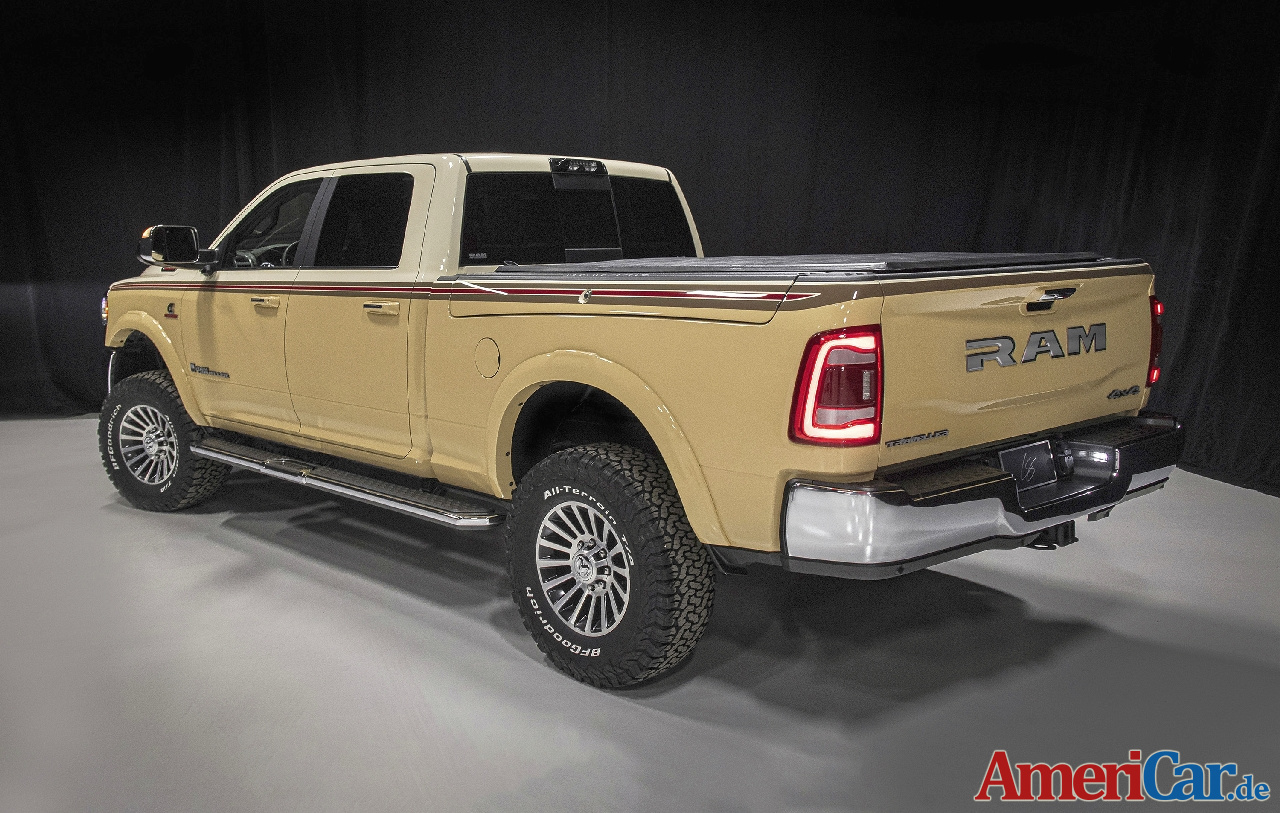2023er Ram 2500 ‘Traveller’ Retro Truck: Die RAM Haubenfigur ist zurück ...